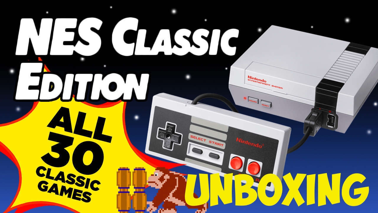 NES Classic Edition Unboxing - YouTube