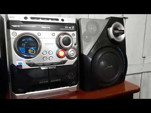 mini system phillips fwm 575 ,360w  90x4w topzera
