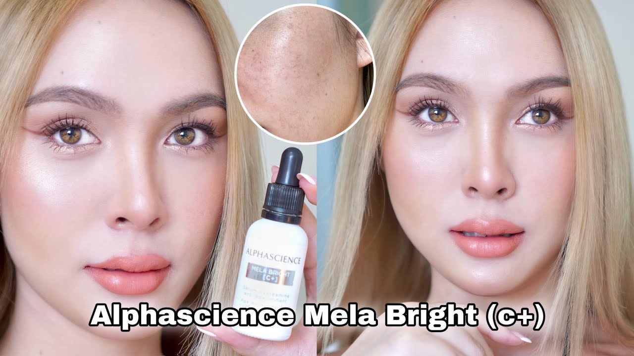 รีวิวเซรั่มกำจัดฝ้าดื้อฝังลึก Alphascience Mela Bright C+ Serum | Jossy Berry - YouTube