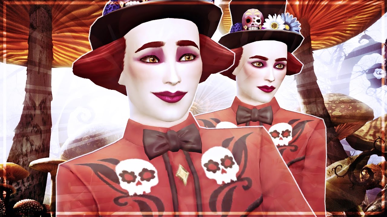 MAD HATTER | The Sims 4 CAS | Collab w/ Oh My Plumbob - YouTube
