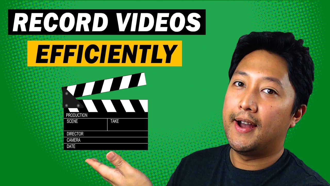 5 Tips for Recording Videos Efficiently - How to Create Online Courses ...