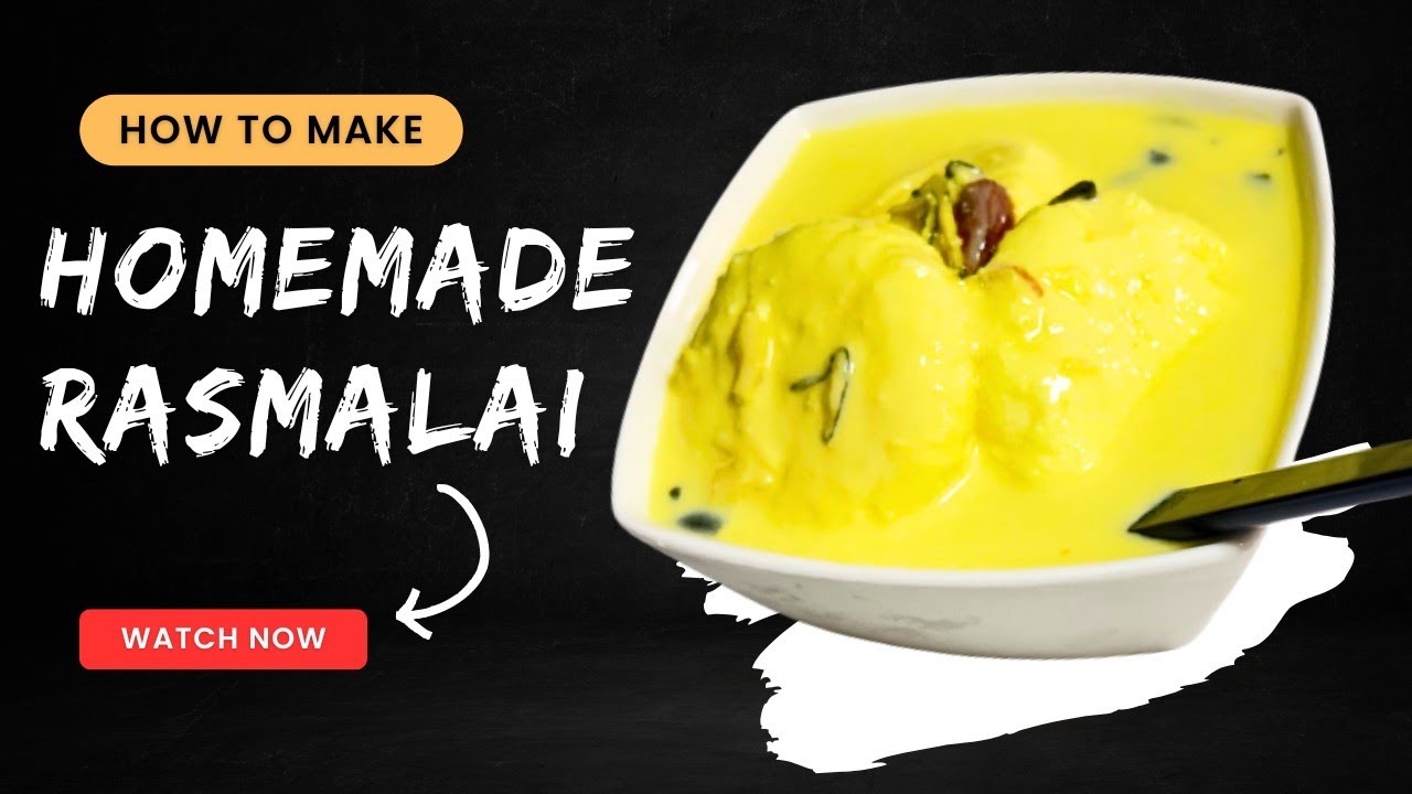 Homemade Rasmalai easy to make with homely ingredients - YouTube