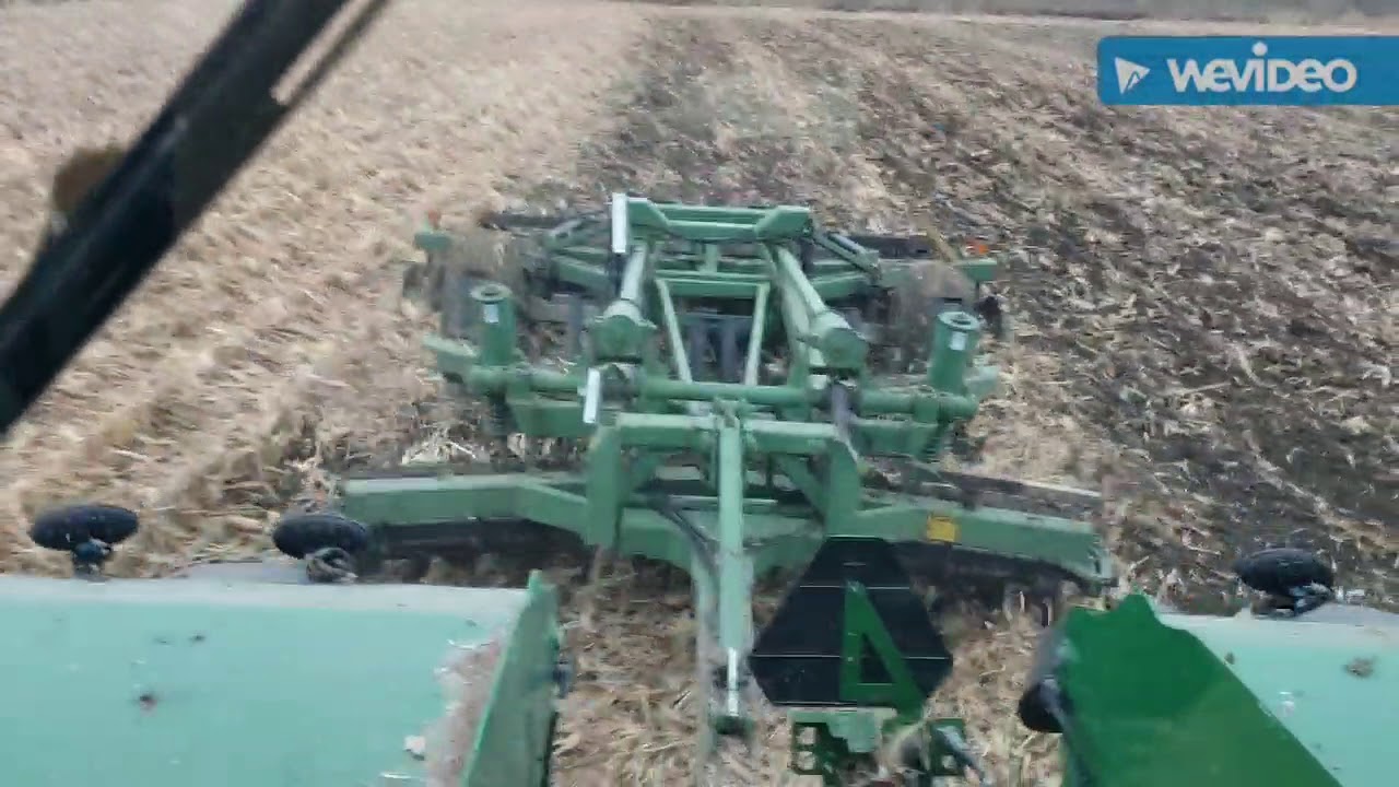 9470R series Tractor Ripping Corn stalks - YouTube