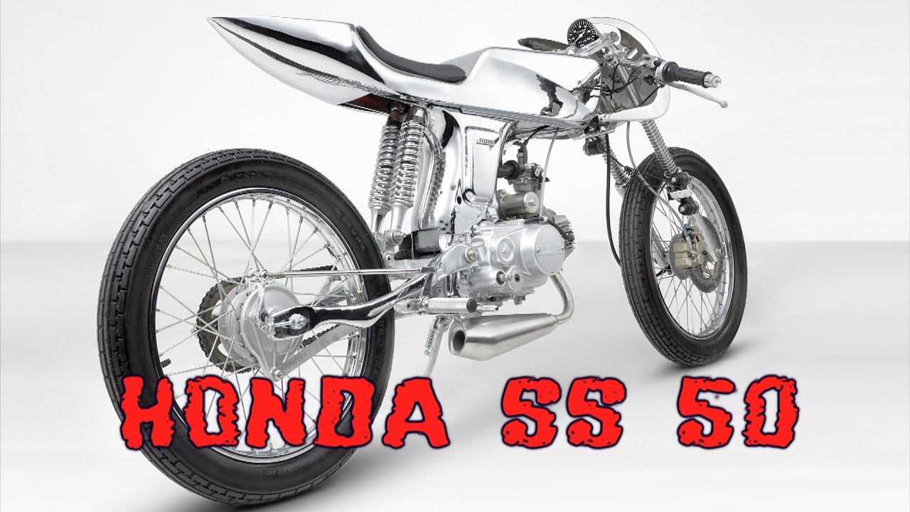 HONDA SS 50 1967 CAFE RACER - YouTube