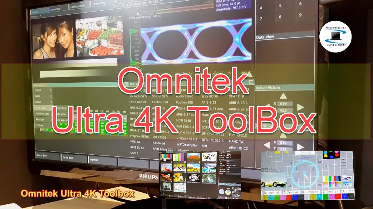 Broadcast Asia Show : Omnitek Ultra 4K Toolbox : Demo and Explantions ...