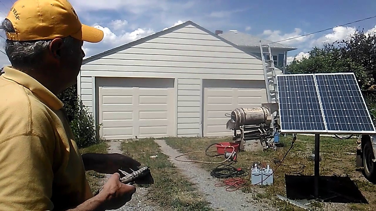 Solar Powered Denver Gold Saver Setup Described - YouTube
