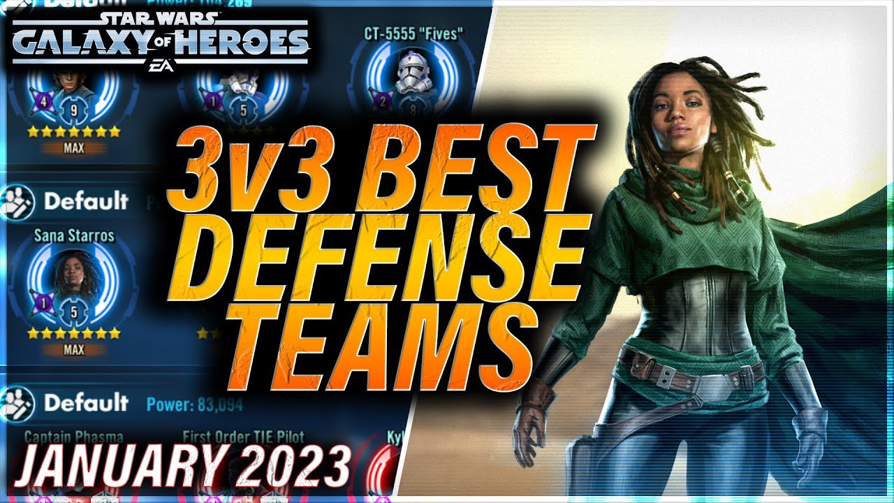 BEST 3v3 DEFENSE TEAMS (January 2023) - YouTube