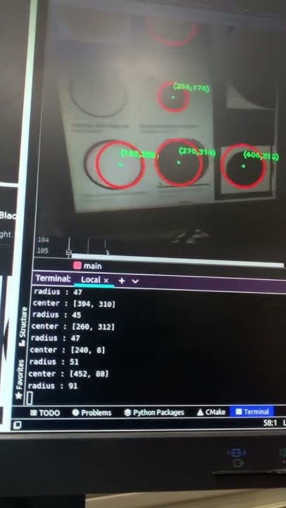 OPENCV DETECTING CIRCLES - YouTube