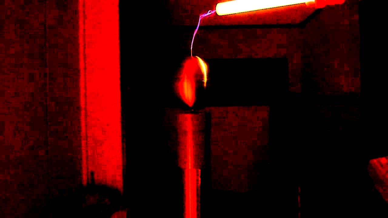 Rotary Spark Gap Tesla Coil with NST - YouTube
