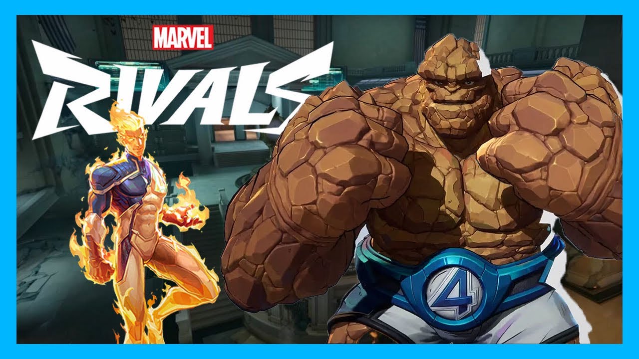 Marvel Rivals but here’s THE THING (Funny Moments) - YouTube