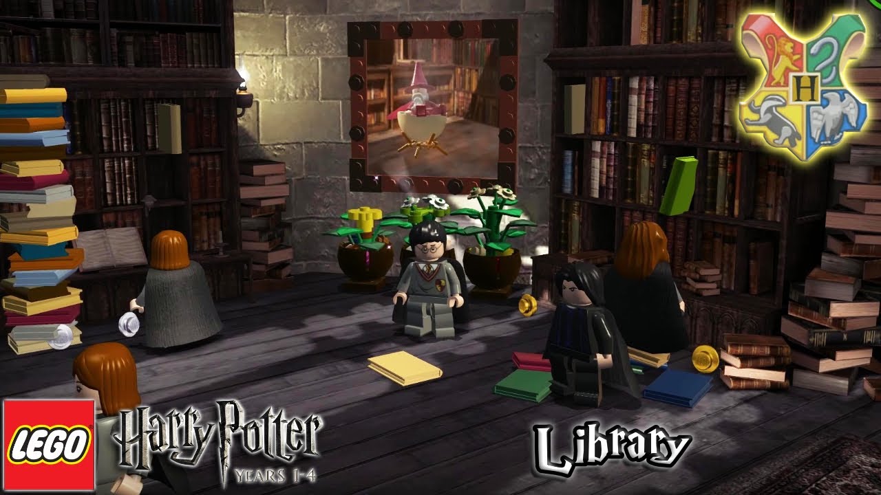 Lego Harry Potter Years 1-4 - Library - Free Roam (All Collectibles ...