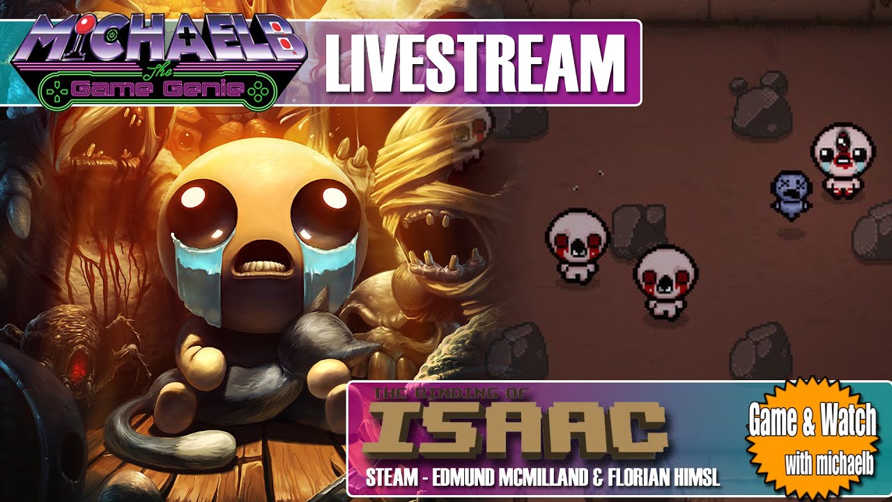 The Binding of Isaac Live Gameplay SGRD Game of the Week - YouTube