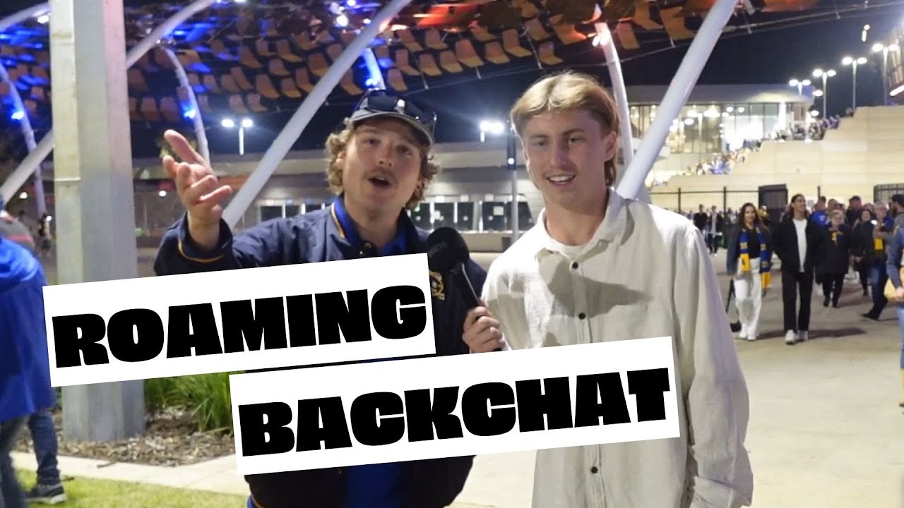 Crom Visits The West | West Coast Eagles v Adelaide Crows | Roaming ...