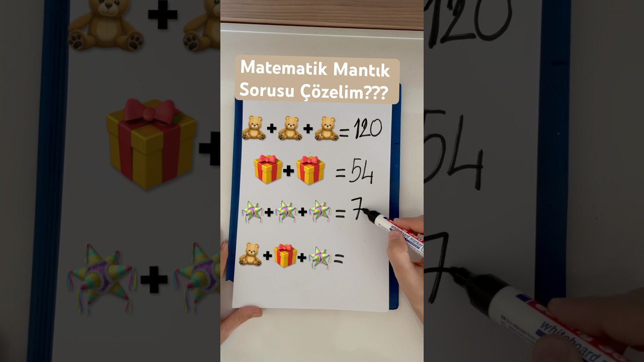 Mantık Sorusu🪄⁉️#maths #matematika #matematik #lgs #math #yks #shorts # ...