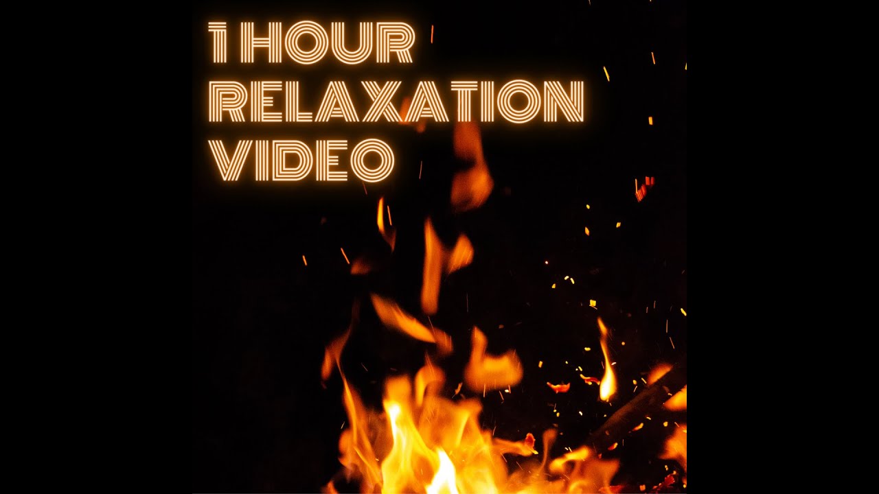 1 hour of relaxing fire sounds calming music fireplace bonfire - YouTube