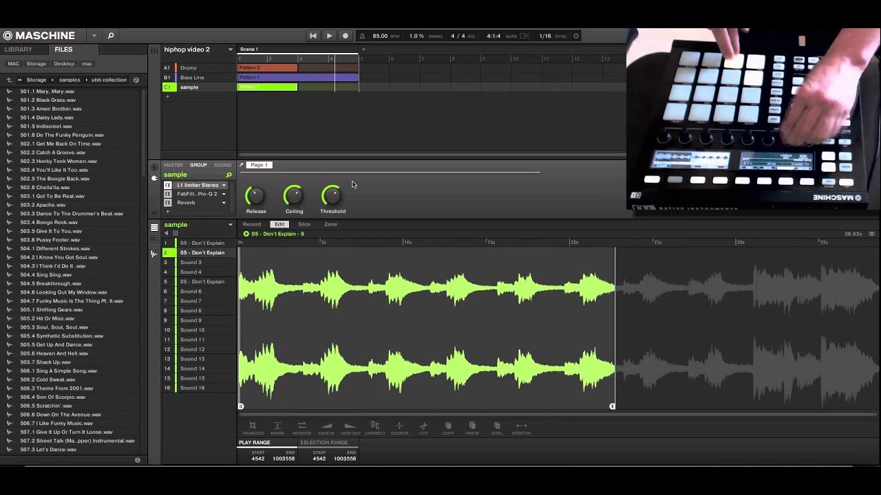Maschine 2 - Hip-Hop Beat - YouTube