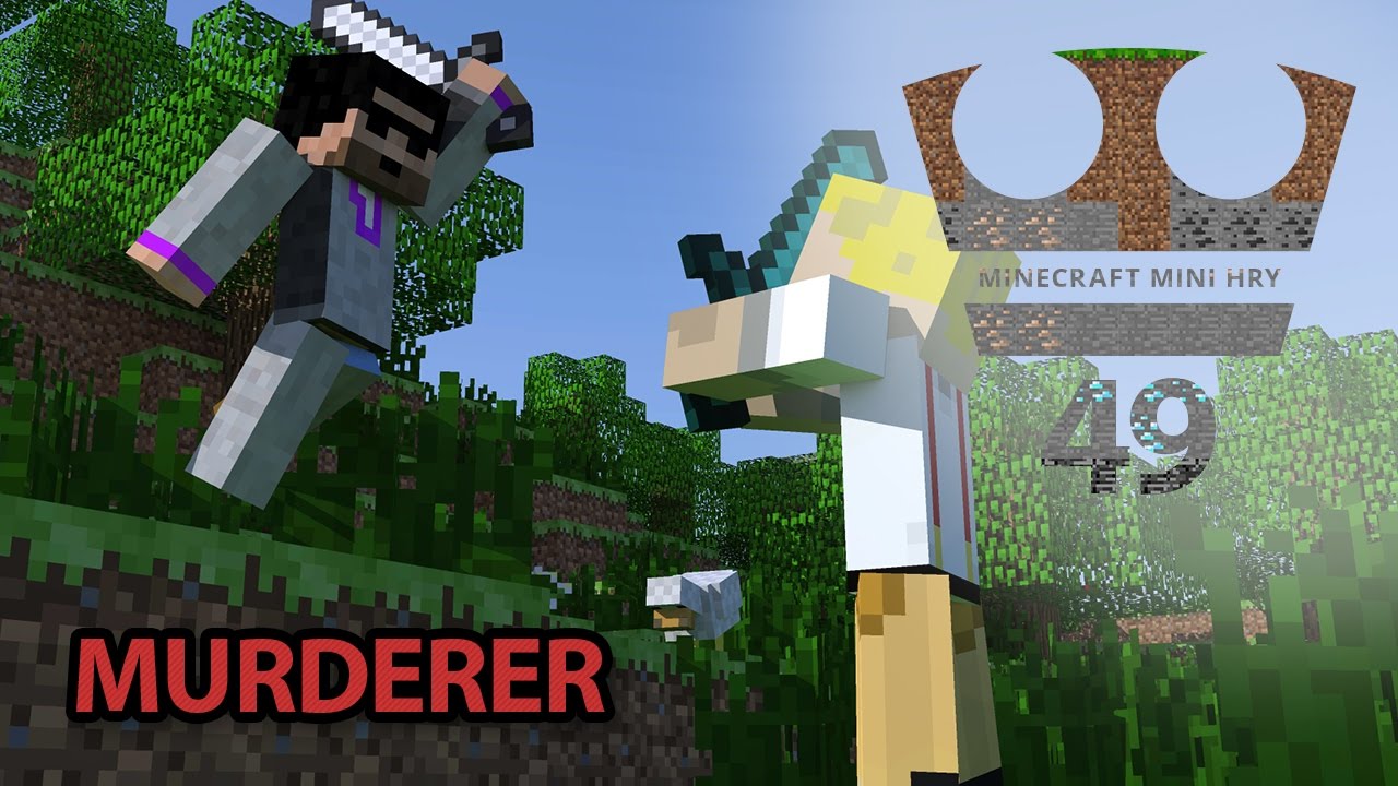 Minecraft Mini hry 49 - MURDERER w/ Pedro - YouTube