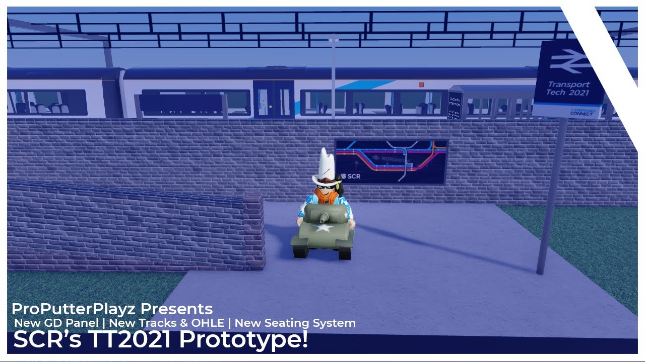 SCR's Transport Tech Prototype - New GD Panels, Tracks, SDO (Roblox SCR ...