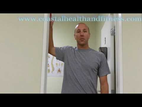 Pec Doorway Stretch - YouTube
