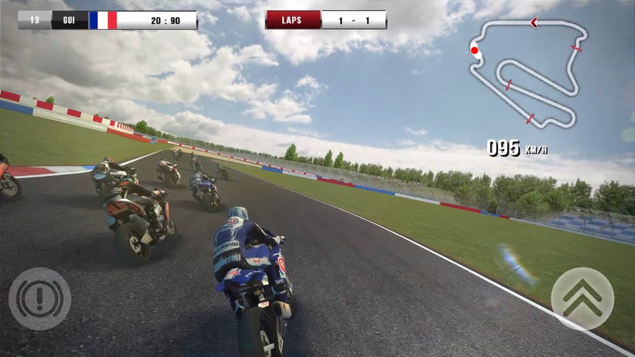 Yamaha YZF R1 | Gameplay 3 | SBK16 - Official Mobile Game - YouTube