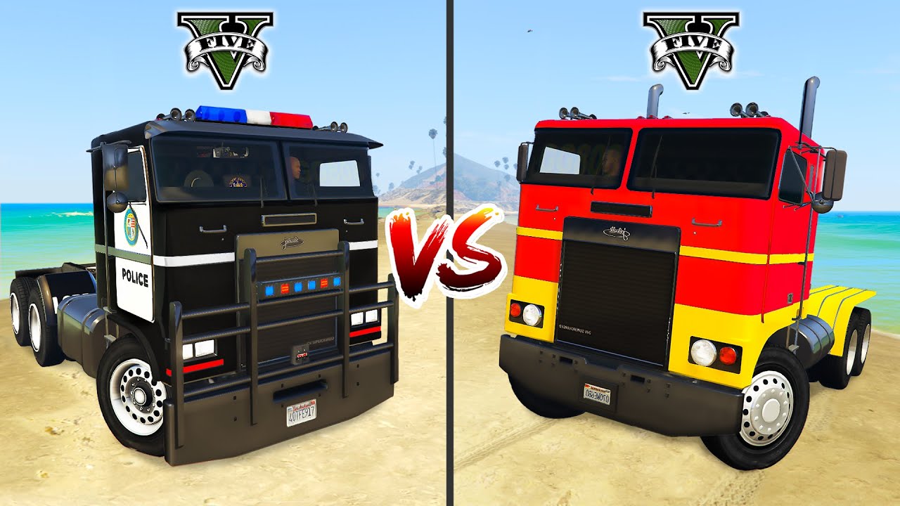 Police Hauler vs Normal Hauler in GTA 5 - which is best? - YouTube