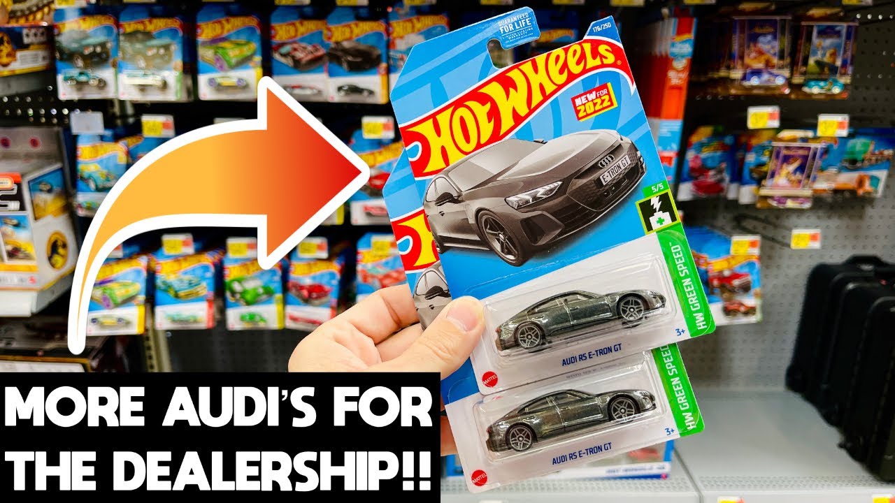MORE HOT WHEELS AUDI ETRON FOR THE DEALERSHIP!! CARD DISTRIBUTOR FIRED ...