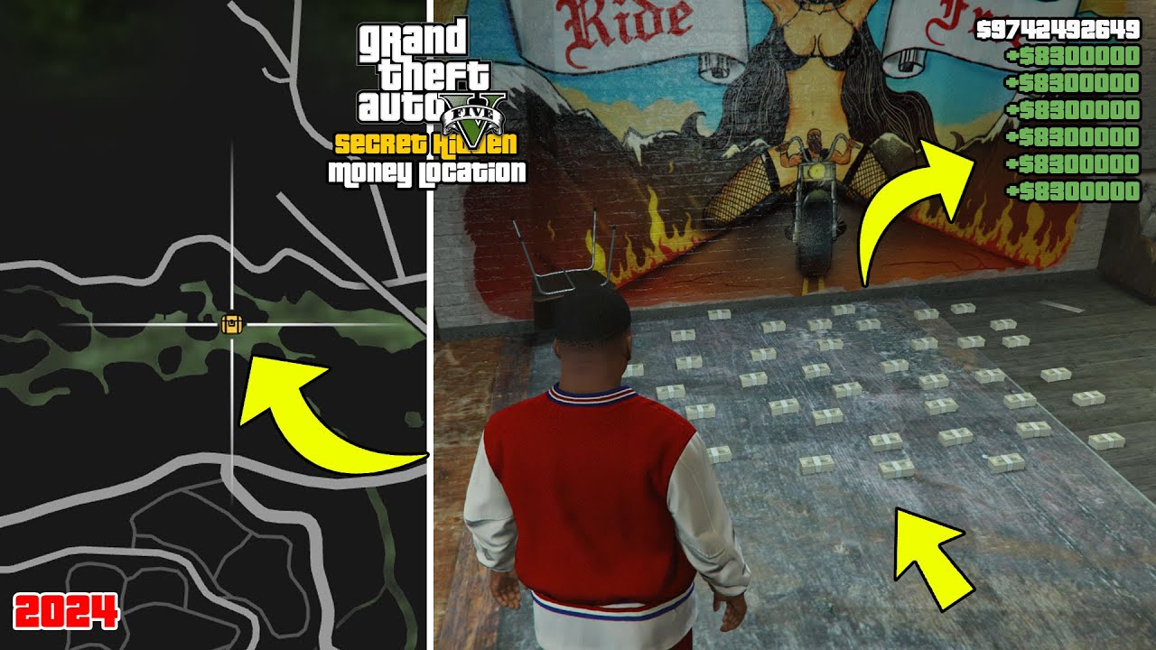 GTA 5 - Secret Hidden Money Locations Offline! (PS3,PS4,PS5,PC,XBOX ...