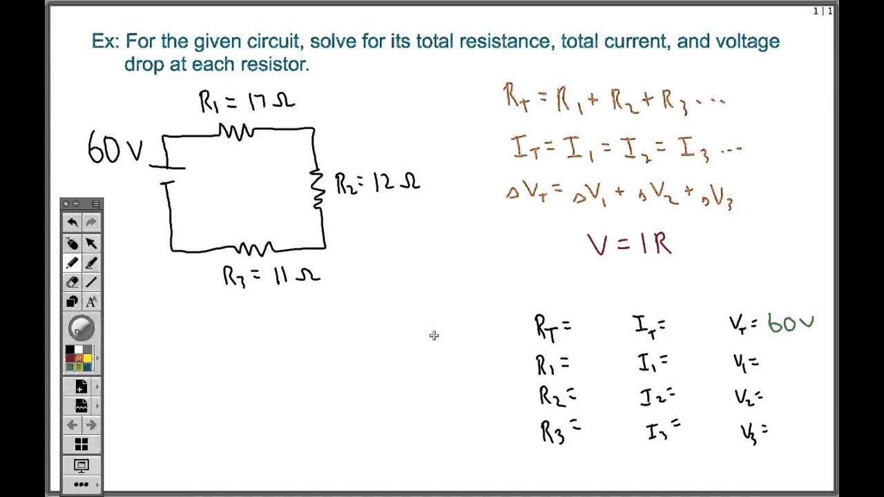 How to Solve a Series Circuit (Easy) - YouTube