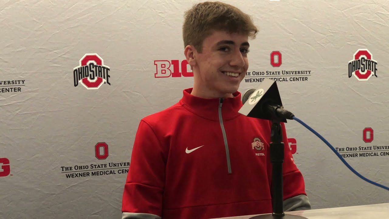Ohio State pistol shooter Henry Leverett discusses Olympic opportunity ...