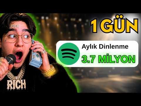 1 Gün BOYUNCA RAPÇİ OLMAK! (paralar dalga)