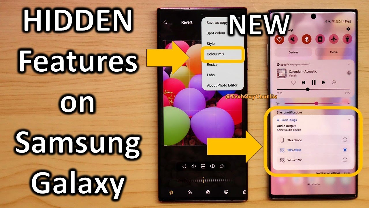 10 AWESOME Hidden Features on Samsung Galaxy Phones (One UI 3.1 & 3.0 ...