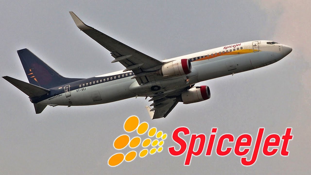 "JET AIRWAYS" SPICEJET TAKES OFF from CHENNAI AIRPORT - YouTube