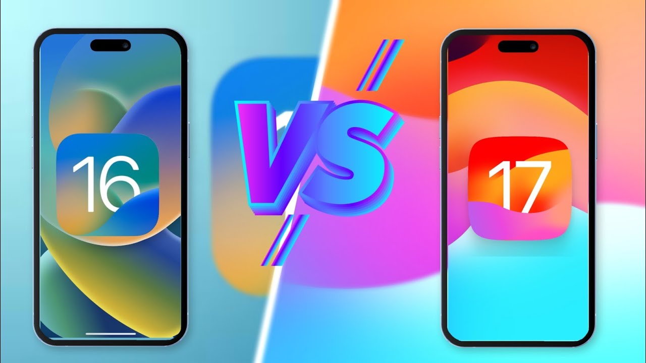 iOS 16 vs iOS 17 | iOS 17 vs iOS 16 | iOS 16 vs iOS 17 Difference | iOS ...