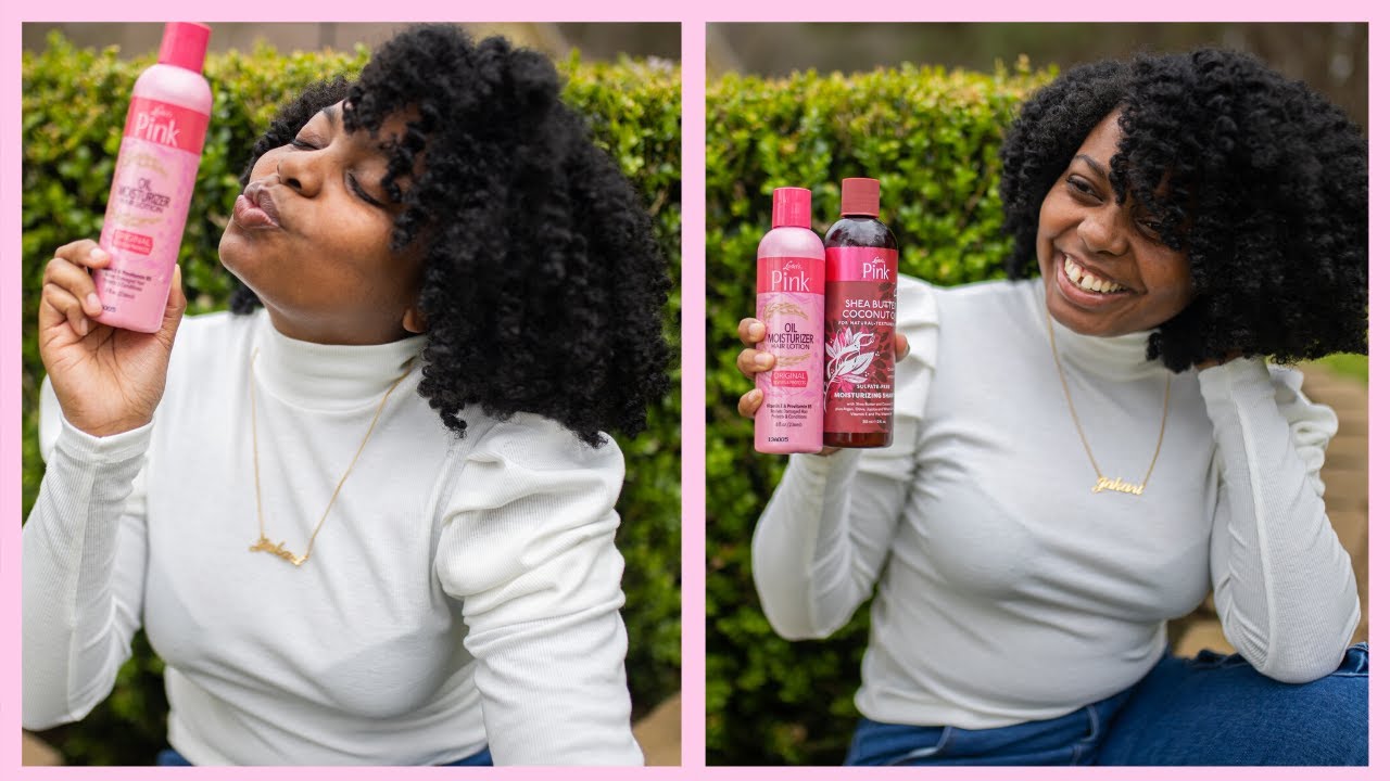 WASH DAY + TWIST OUT | I USED PINK LOTION ON MY HAIR - YouTube