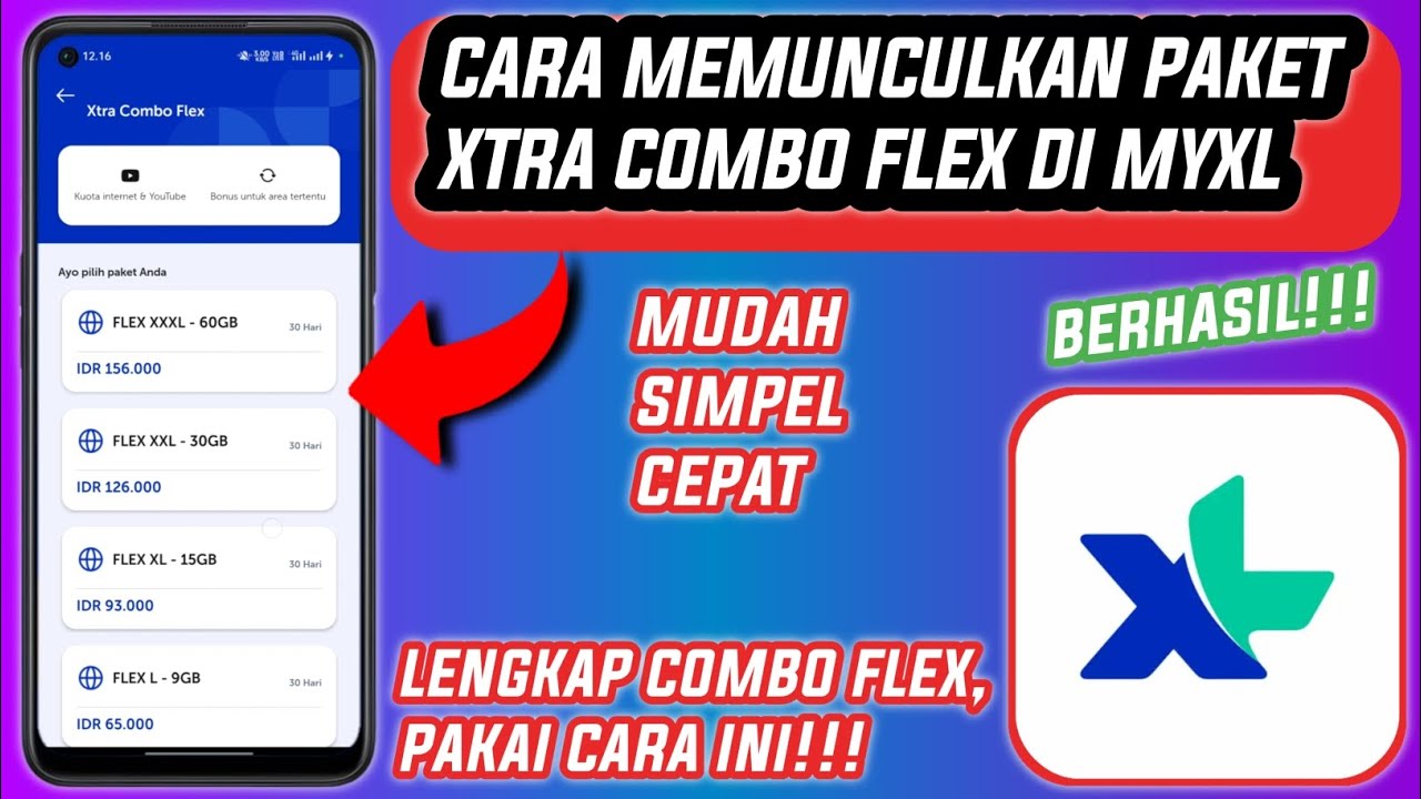 Cara Memunculkan Paket Xtra Combo Flex Di Myxl | Xtra Combo Flex Tidak ...