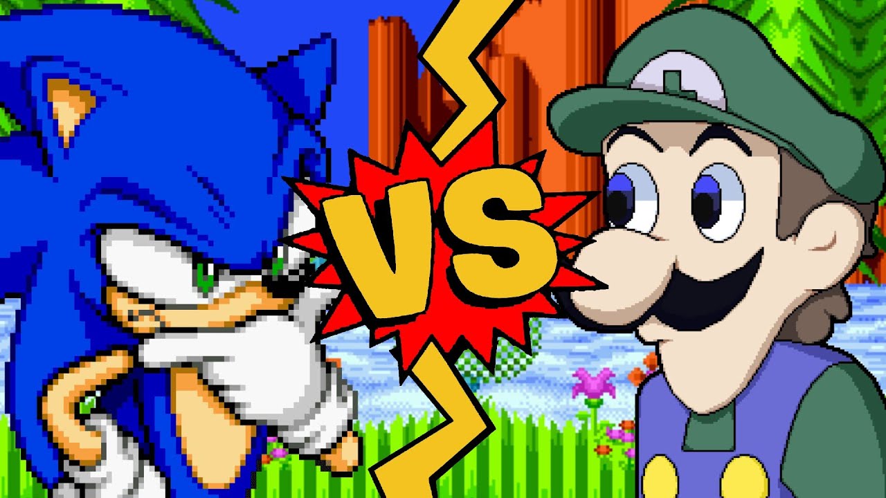 M.U.G.E.N. Battles | Sonic vs Weegee | Sonic the Hedgehog vs Super ...
