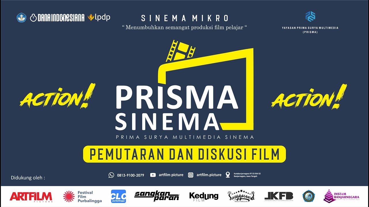 Live Streaming Program Prisma Sinema di SMKN 2 Bawang - Kamis, 19 Januari 2023 - YouTube