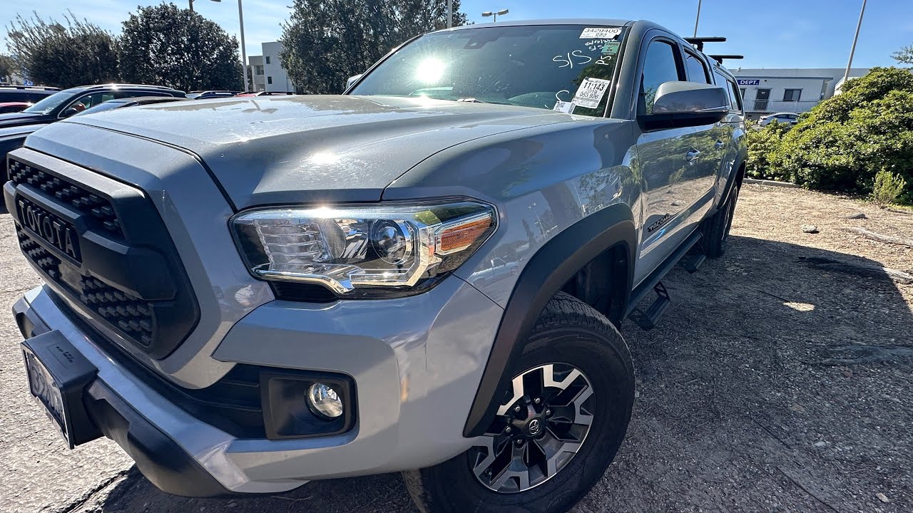 2019 Toyota Tacoma TRD Off Road V6 Horn - YouTube