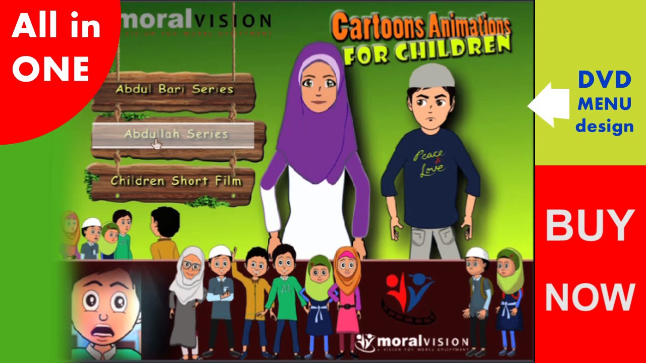 Abdul Bari & Abdullah Cartoons DVD menu 2 - YouTube