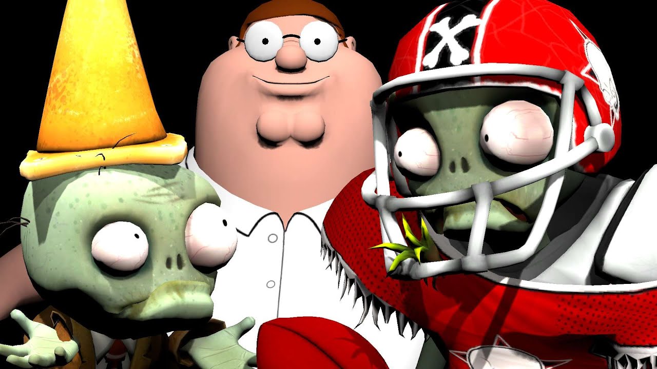 Peter On Your Lawn | Plants vs. Zombies (SFM) - YouTube