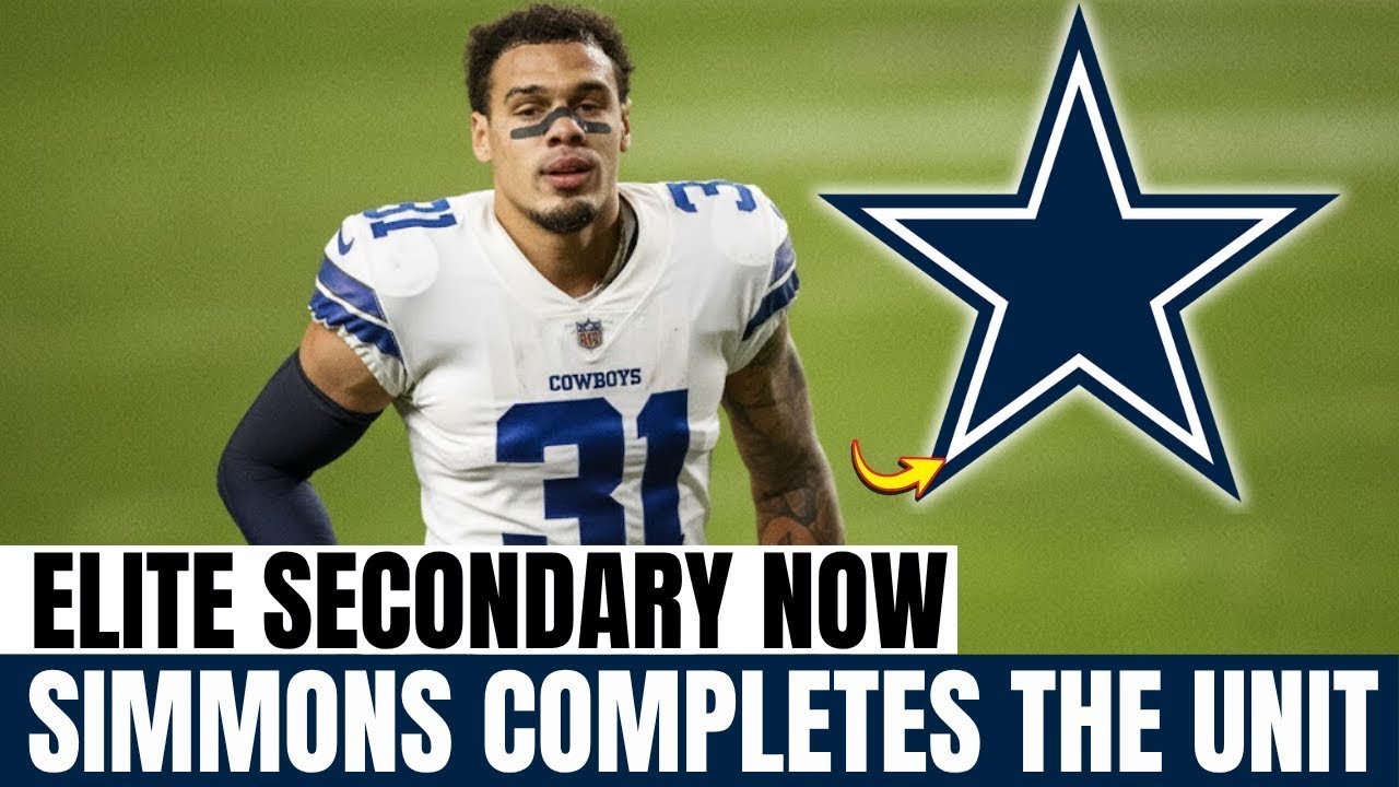JUSTIN SIMMONS officially joins and elevates the Cowboys secondary to ...