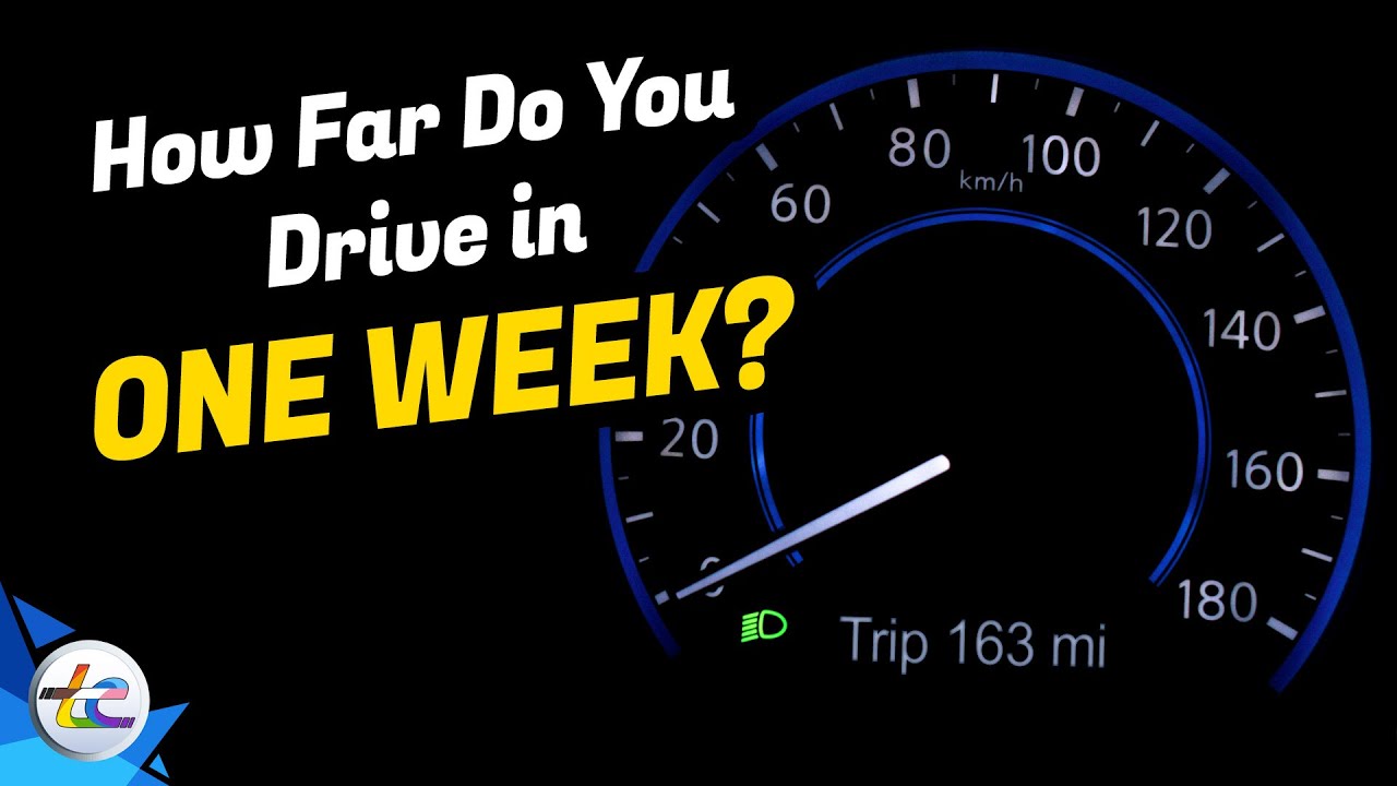 Sunday Musing: How Far Do You REALLY Drive In A Week? - YouTube