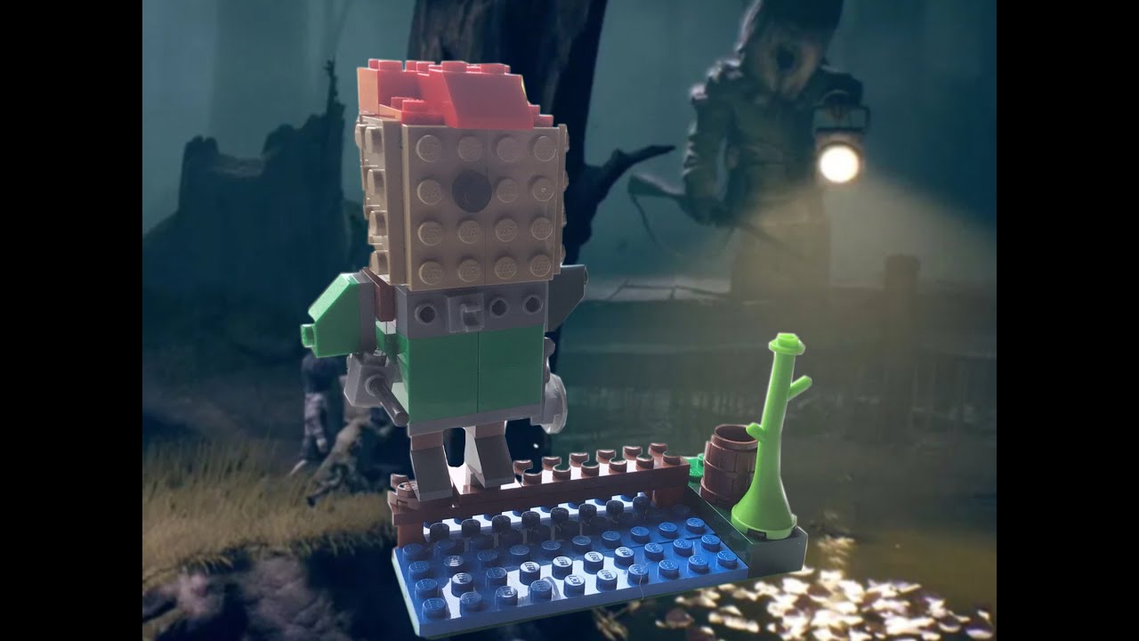 LEGO very mini moc / Little Nightmares 2 The Hunter boss level - YouTube