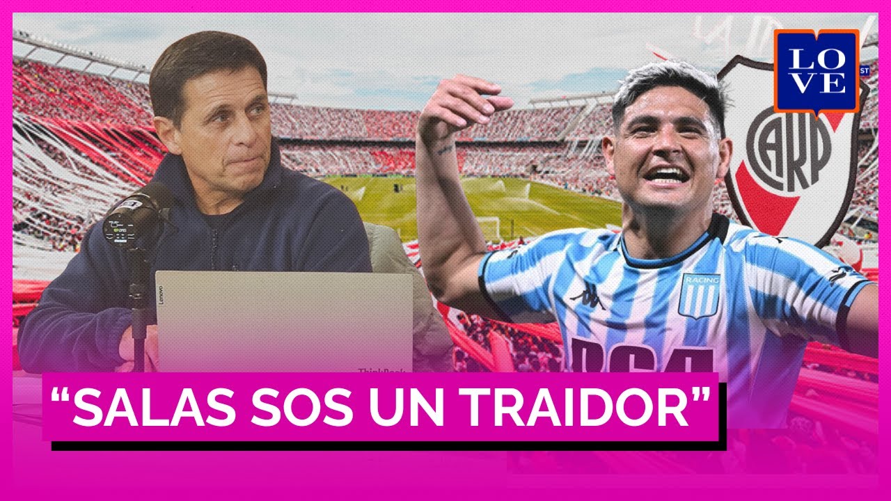 "SALAS SOS un TRAIDOR" FIN de la NOVELA en RACING | #EstamosALaVuelta ...