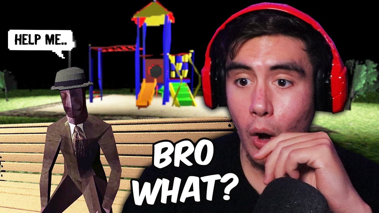 A MAN IS IN THE PARK LATE AT NIGHT LOOKING FOR HIS SON…DO NOT HELP HIM ...