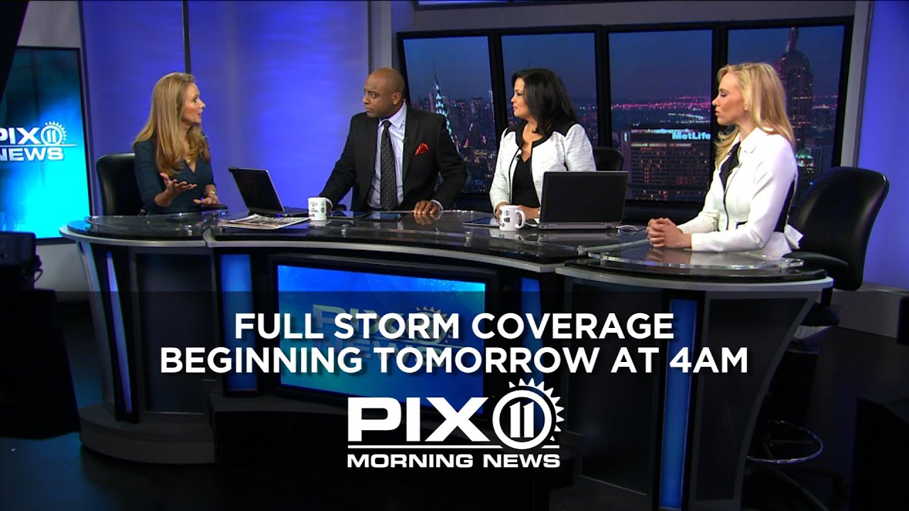 Complete Storm Coverage begins at 4am on the PIX11 Morning News... (4 ...