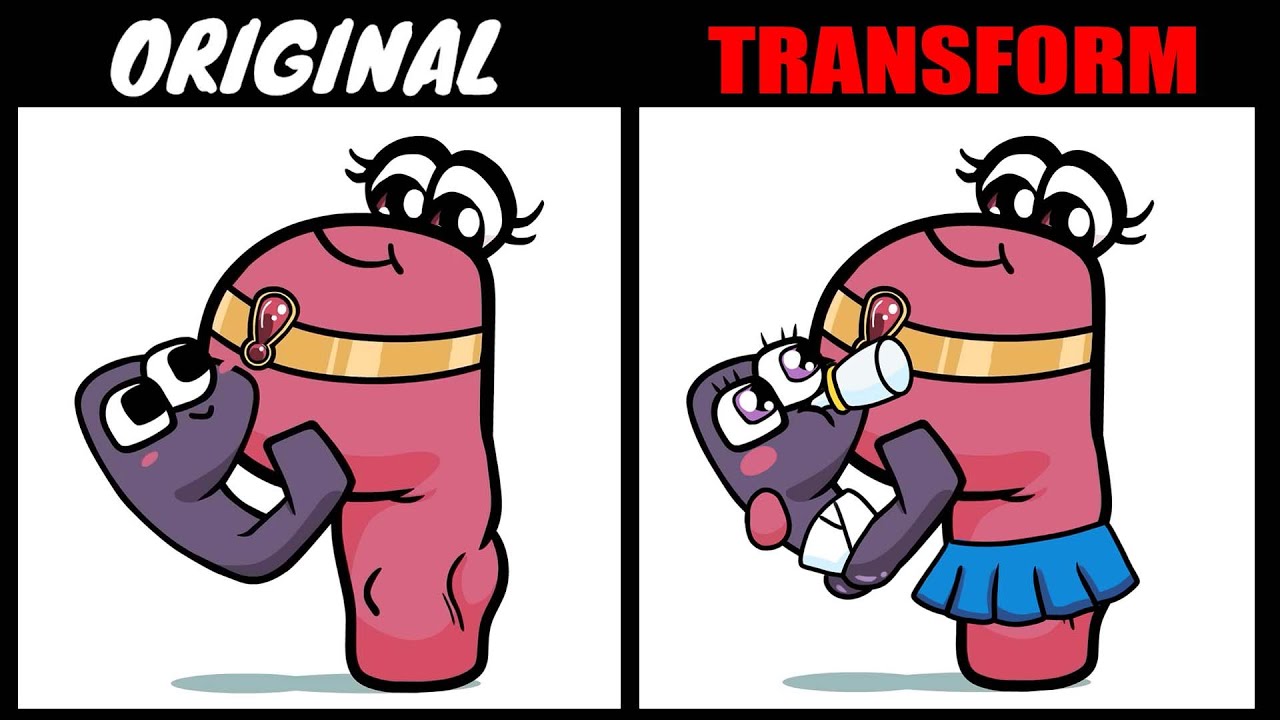 Alphabet lore | P and g small (Alphabet NEW) - YouTube