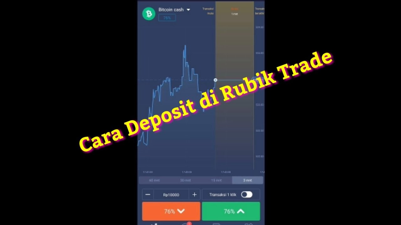 Cara Deposit dan Trading di Rubik Trade Bagi Pemula - YouTube
