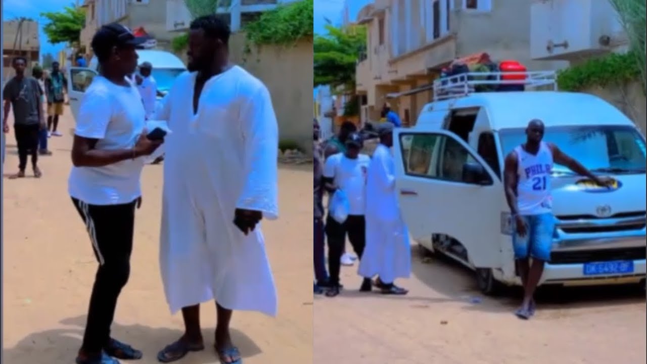 Direction gambia Eumeu séne et son staf - YouTube