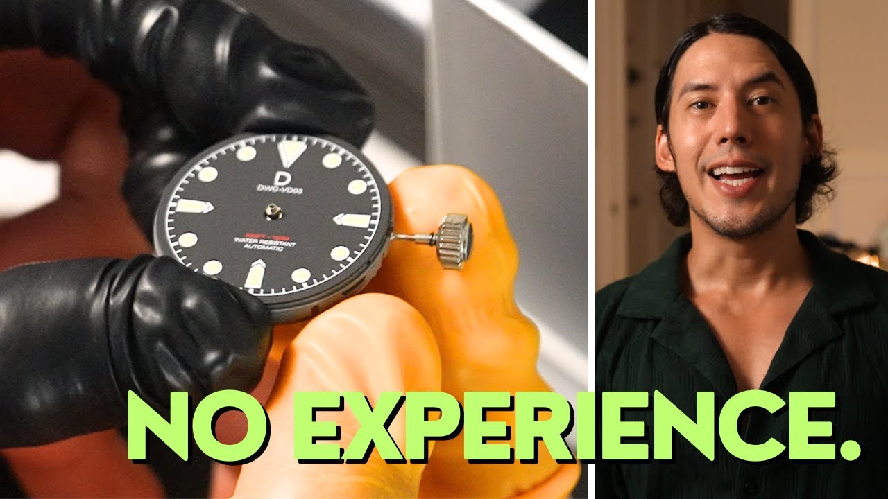 I Built A Watch With NO EXPERIENCE - YouTube